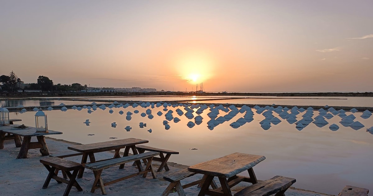 Aperitif in a old tub of salt in Marsala | GetYourGuide