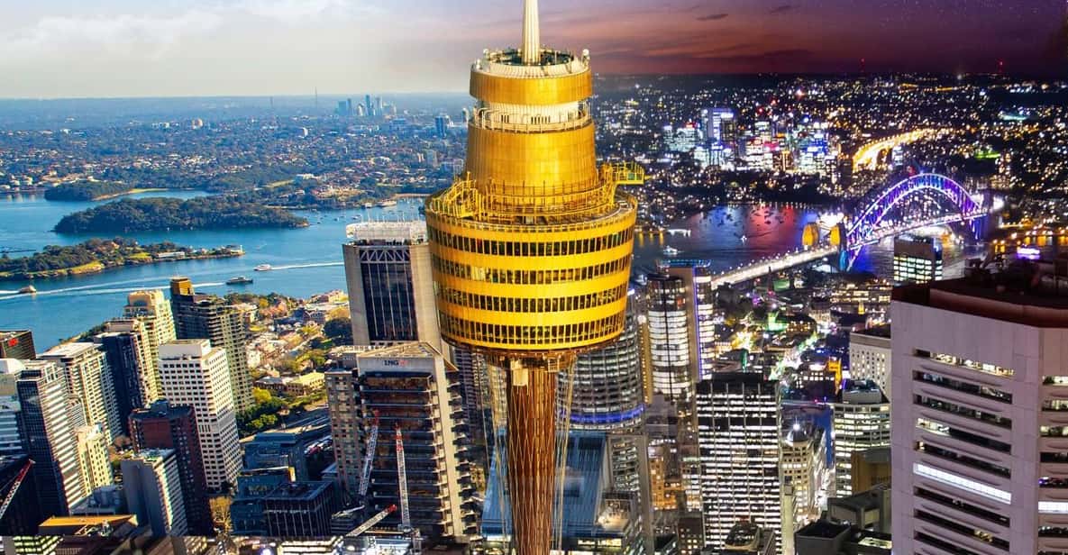 Sydney Tour nocturno con entradas para la Sydney Tower Eye | GetYourGuide
