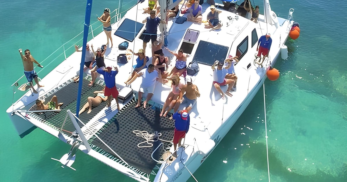 Private Party boat catamaran excursion + drinks and Barbecue | GetYourGuide