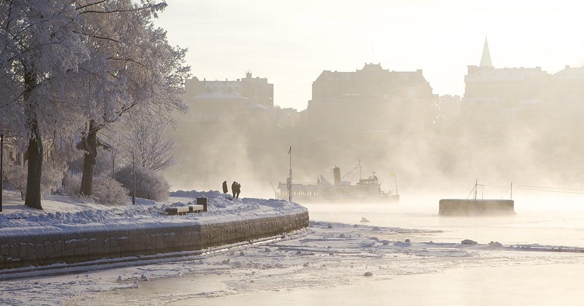 Stockholm: Winter Boat Tour with Guide | GetYourGuide