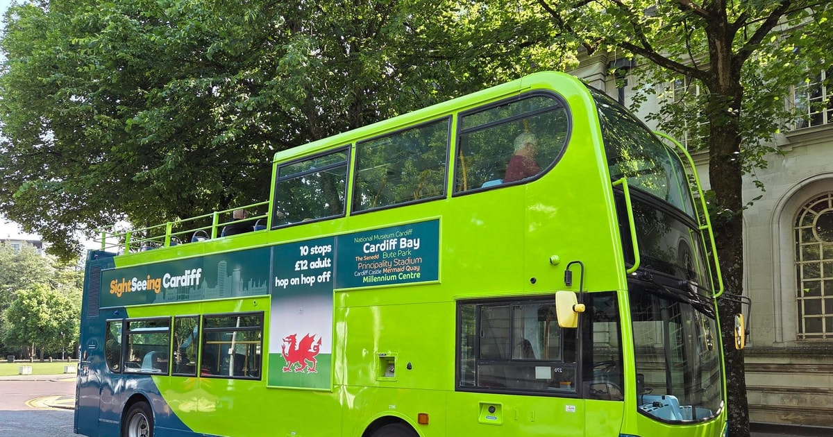 Cardiff: City Sightseeing Open-Top Bus Hop-On, Hop-Off Tour | GetYourGuide