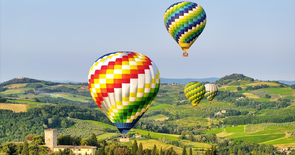 Florence: Balloon Flight Over Tuscany | GetYourGuide