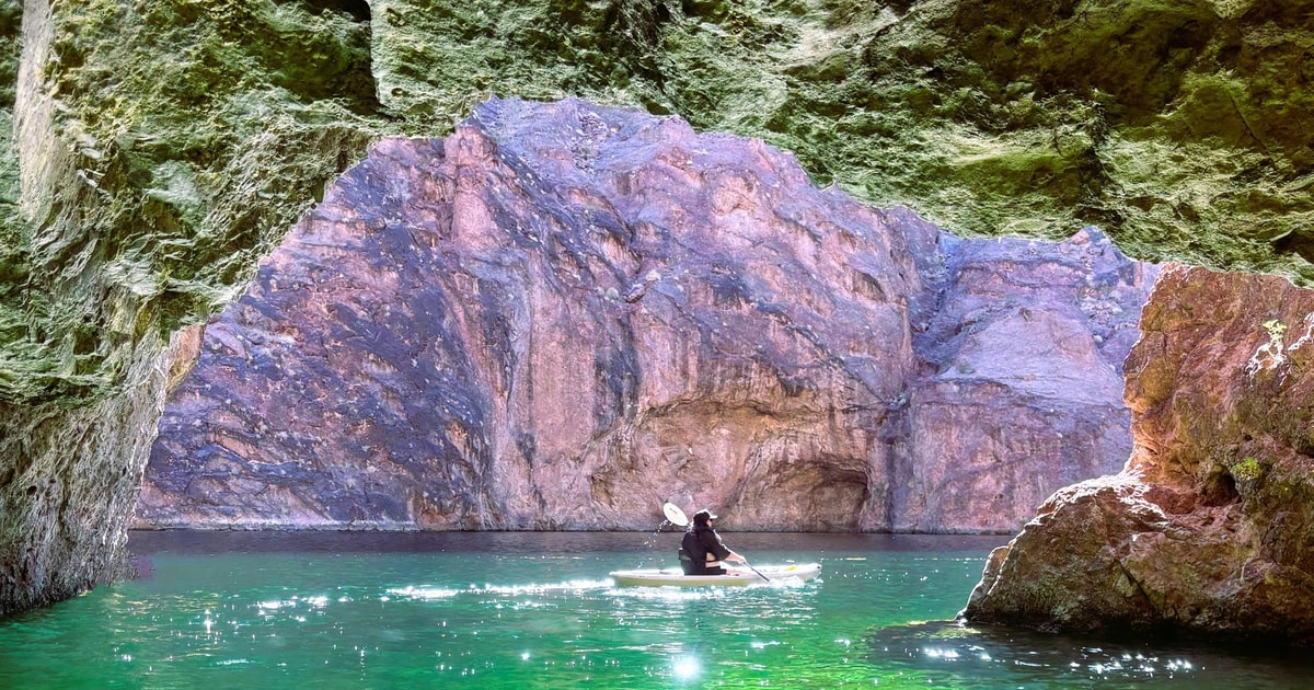 Willow Beach: Emerald Cave Kayak Tour – 3 Caves, Half Day | GetYourGuide