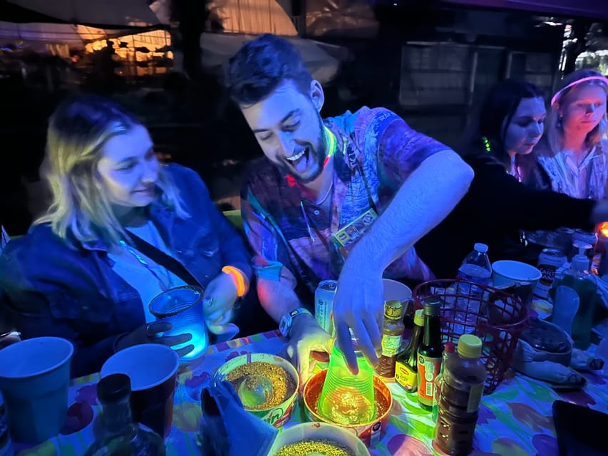 Mexico City: Xochimilco Neon Night Traditional Boat Party | GetYourGuide