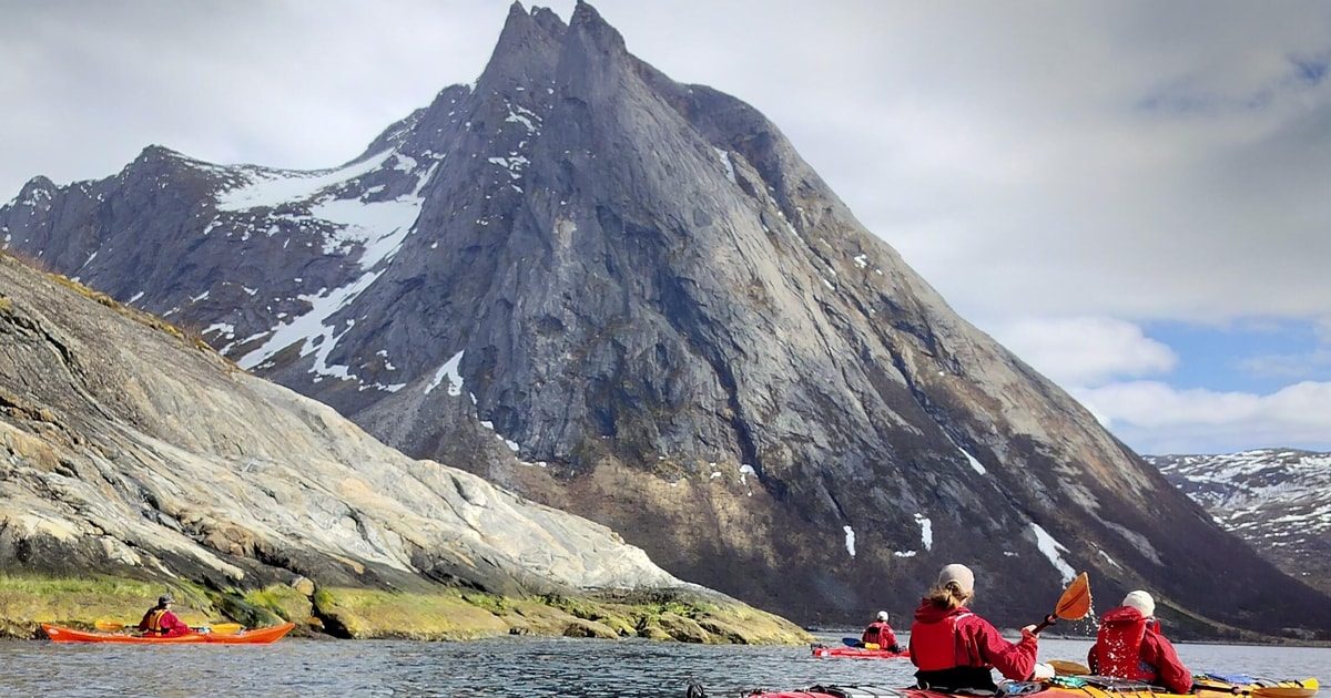 Senja: Fjordkajaksejlads i Ånderdalen Nationalpark | GetYourGuide