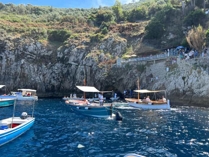 Sorrento: Luxury Boat tour to Capri with Blue Grotto | GetYourGuide
