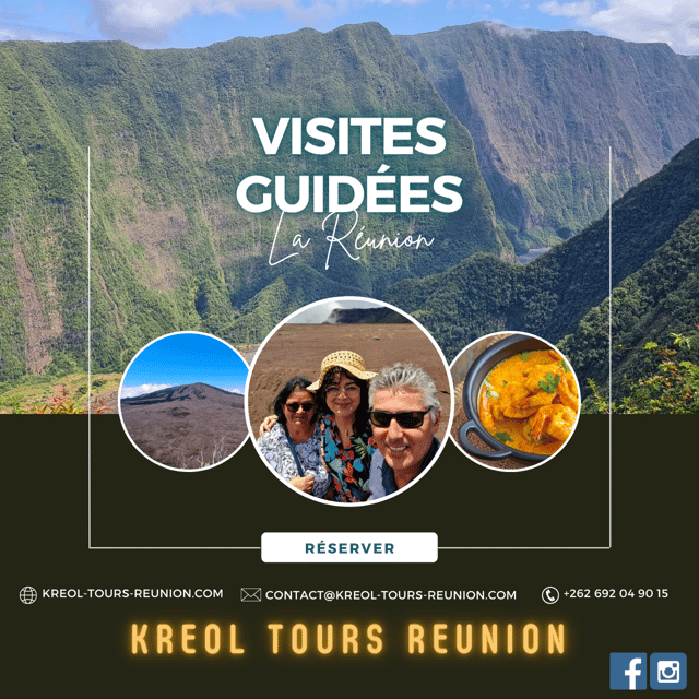 Reunion Island : Private guided tour with traditional lunch | GetYourGuide
