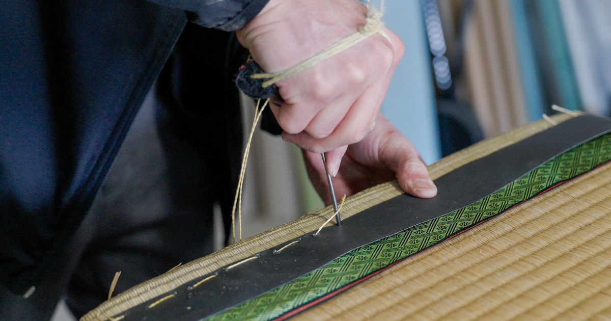 Nara: Tatami-Making Workshop with Tea and Sweets | GetYourGuide