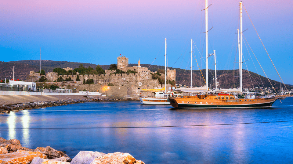 Bodrum: Private Sunset Boat Tour with Dinner | GetYourGuide