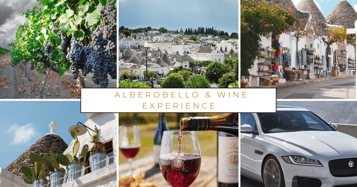 Alberobello: Day Trip from Bari & Wine Tasting in a Vineyard | GetYourGuide