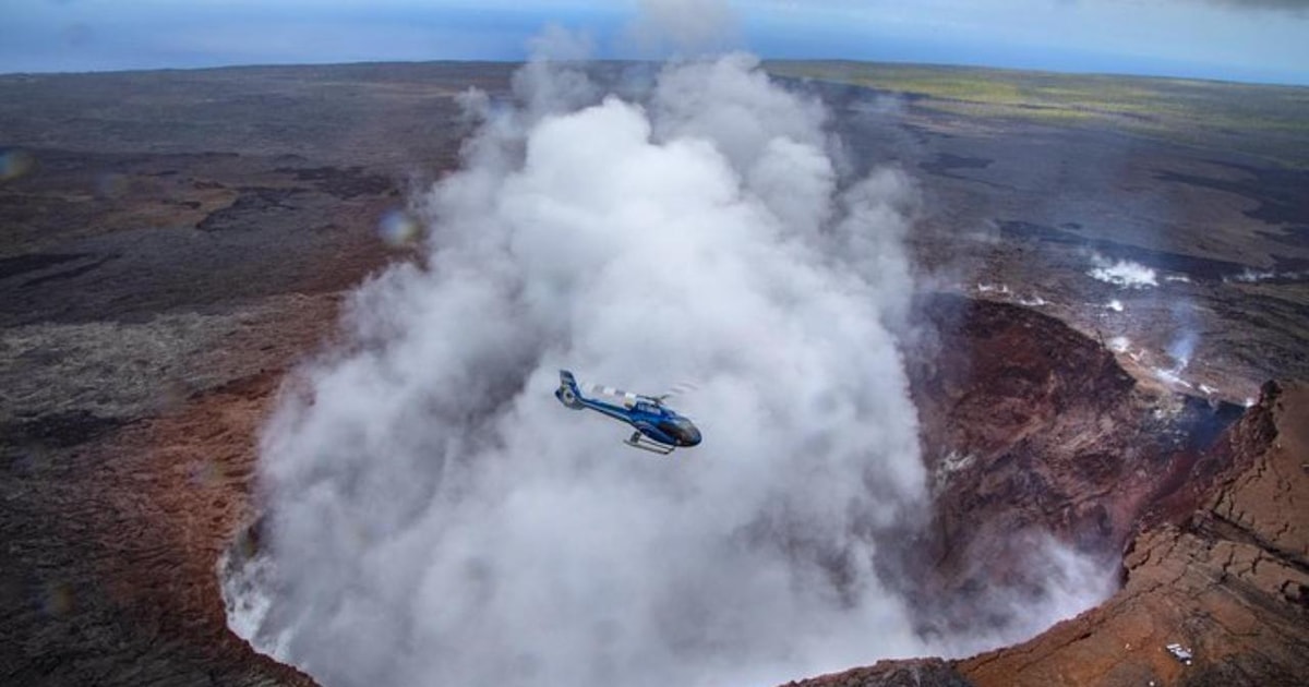Maui to Big Island: Big Island Volcano Helicopter & Bus Tour | GetYourGuide