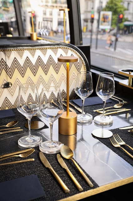 Paris Bus Toqué St Germain 5-Course Dinner w/Champagne | GetYourGuide