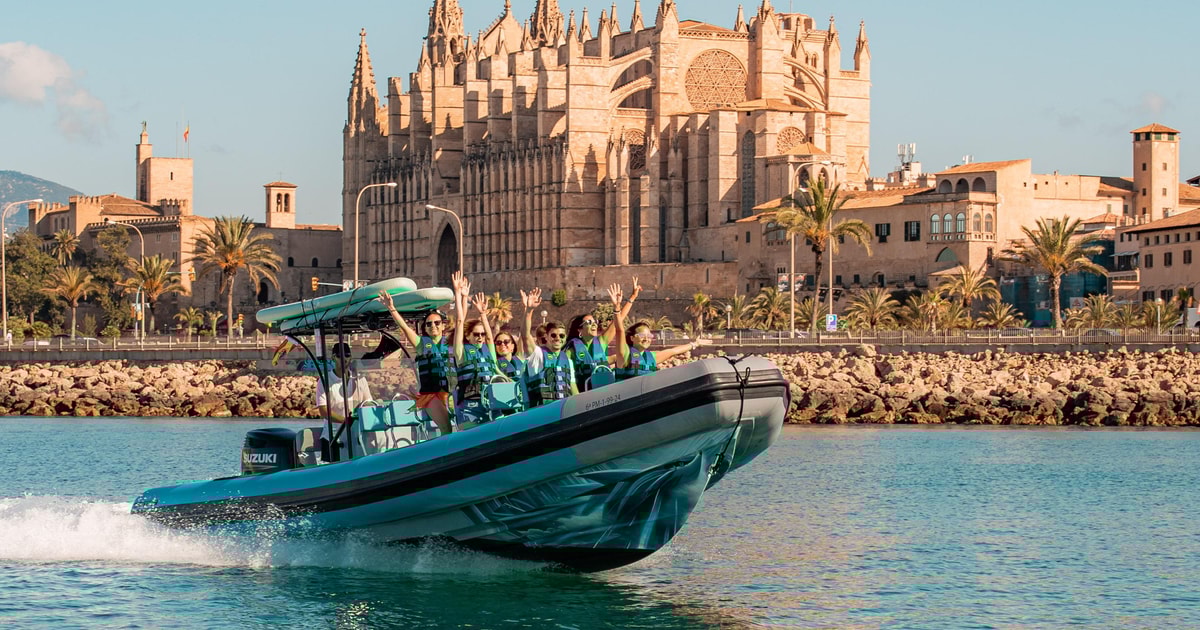 Ab Palma: 2-stündige Speedboat Tour mit Getränken und Schnorcheln ...