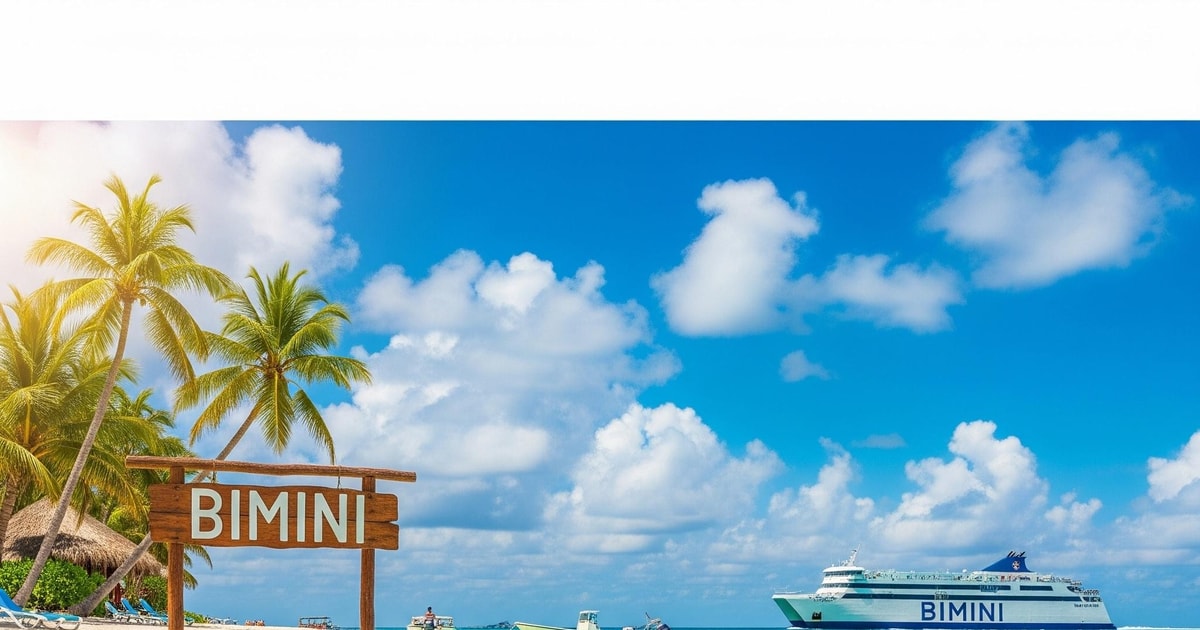 Miami/Ft Lauderdale: Bimini or Grand Bahama Ferry Day Trip | GetYourGuide