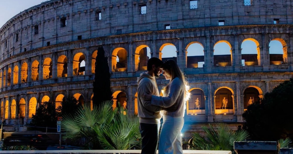 Rom: Individuelles Fotoshooting vor dem Kolosseum | GetYourGuide
