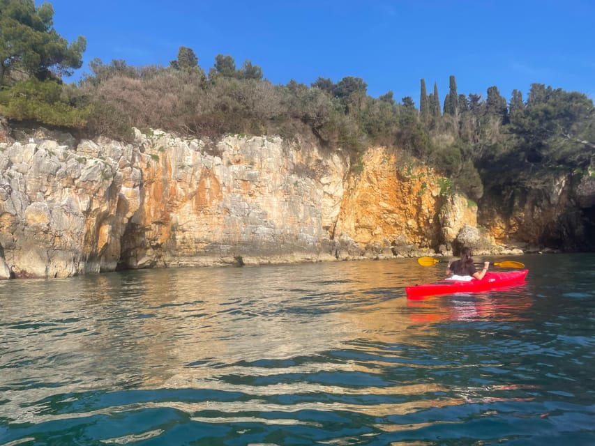 Rovinj: EXCURSIONES EN KAYAK, snorkel, saltos por acantilados, natación ...
