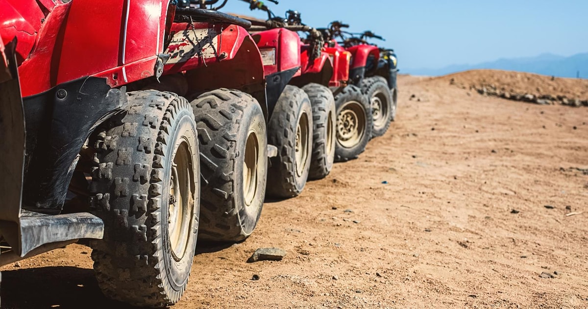 Hurghada: ATV Adventure and Magawish Island Speedboat Tours | GetYourGuide