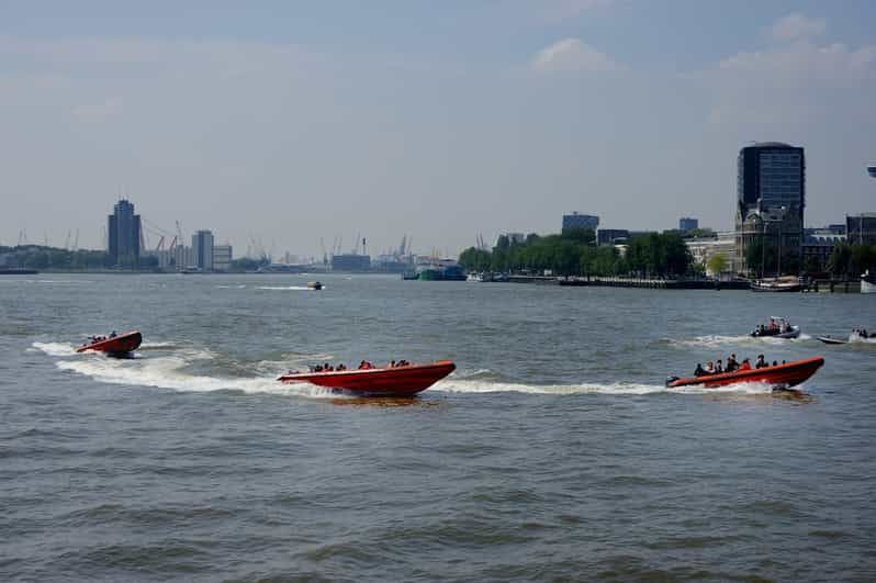 Rotterdam: RIB Speedboat Sightseeing Cruise | GetYourGuide