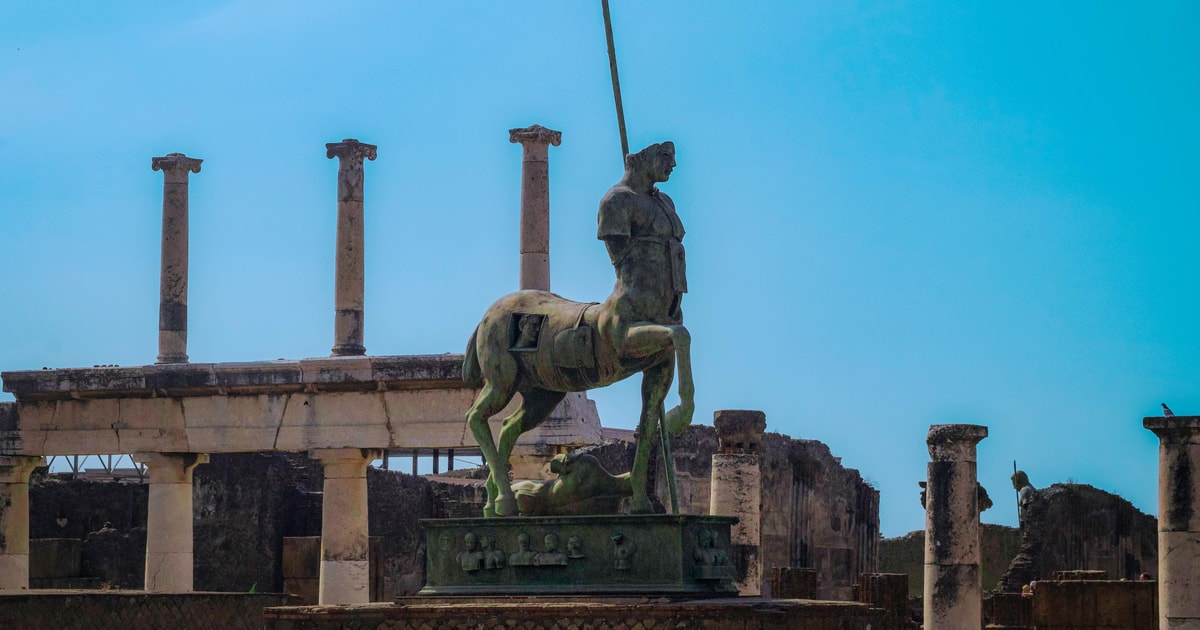 Pompeii: High-speed train excursion from Rome | GetYourGuide
