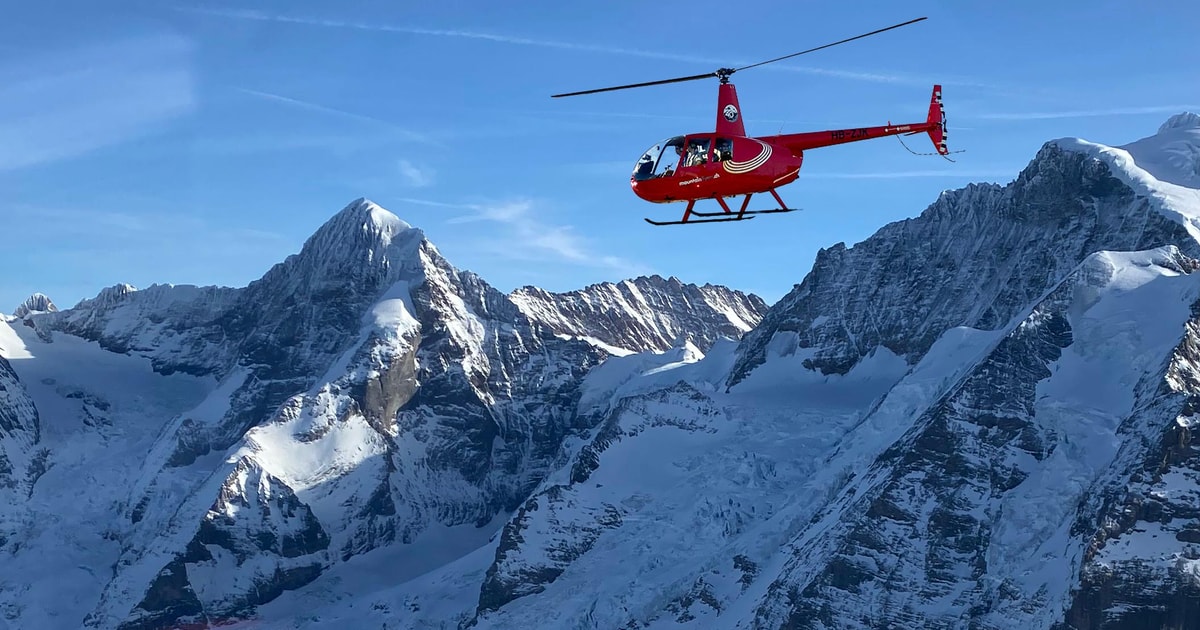 Bern: Private 42-Minute Swiss Alps Helicopter Flight | GetYourGuide