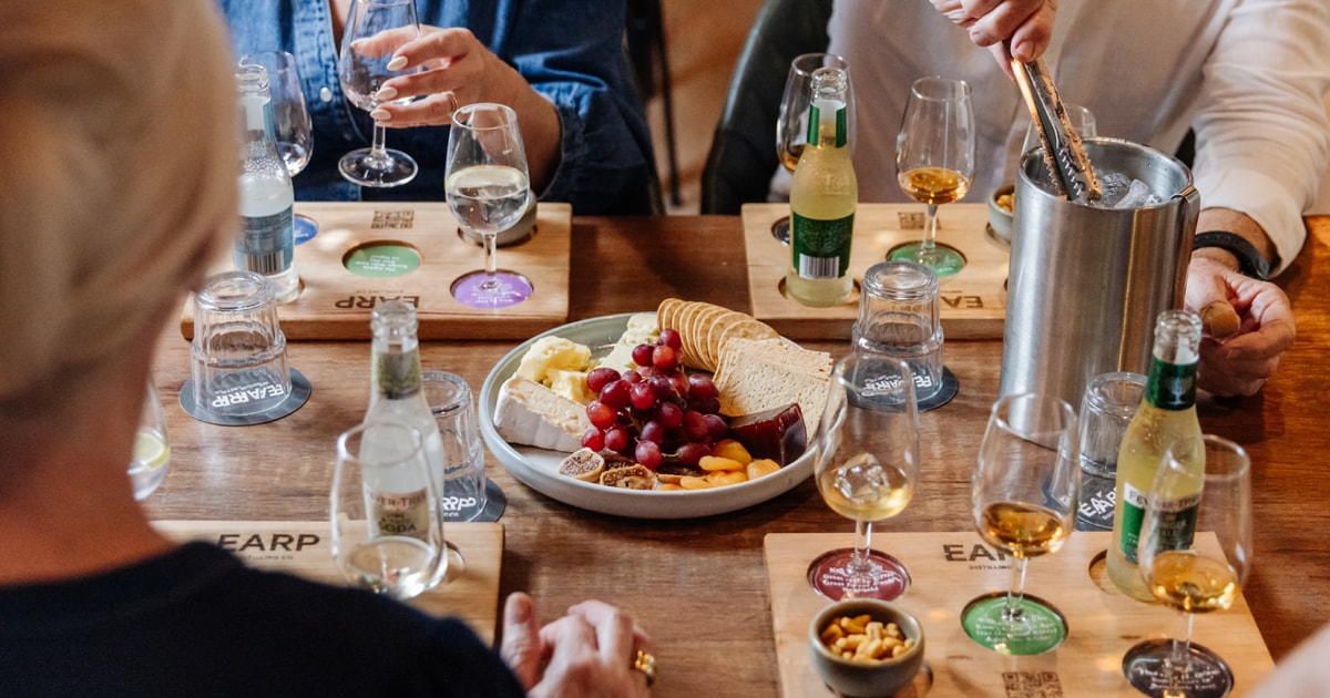Newcastle: Earp Distilling Co Spirit Tasting & Grazing Board | GetYourGuide