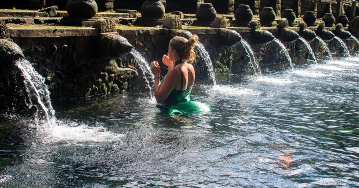 Ubud: Water Temple, Rice Terrace, and Waterfalls Tour | GetYourGuide