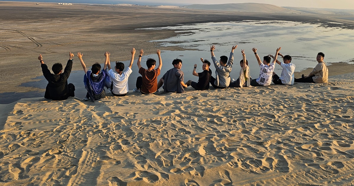 Doha Private Desert Safari, inland sea, sand boarding | GetYourGuide