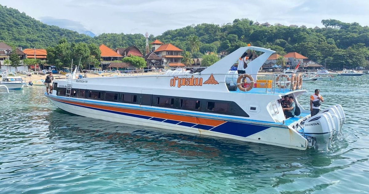 Bali/Nusa Penida: Ticket de entrada para el traslado en barco exprés ...