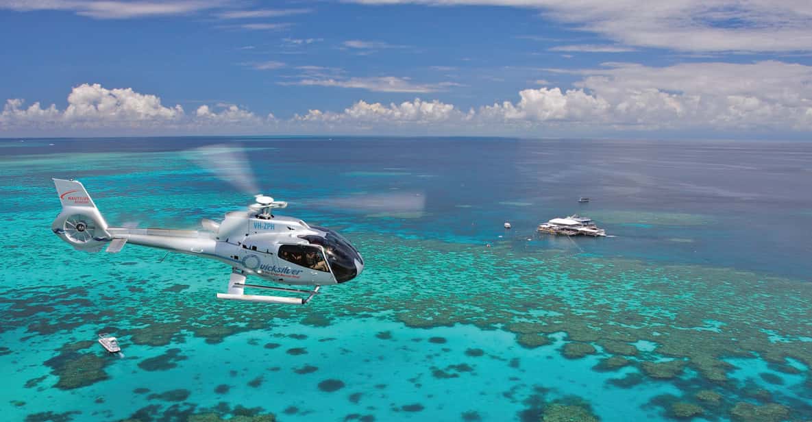 Port Douglas: Buitenste Barrièrerif Cruise & 10 Min Min Helikopter ...