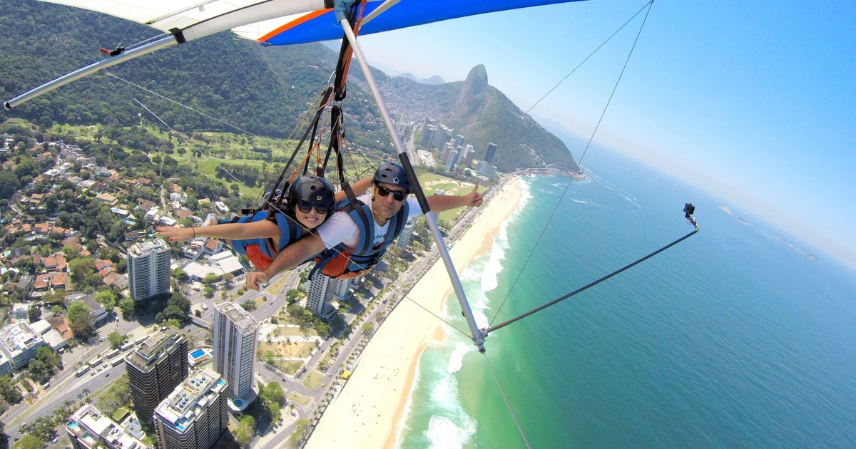 Rio de Janeiro : Deltaplane avec transferts à l'hôtel | GetYourGuide