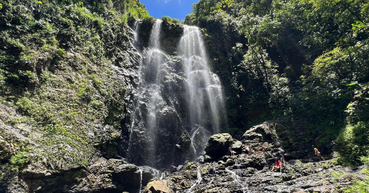 Caminhada no rio até uma cachoeira de 130 pés em Bayamon | GetYourGuide