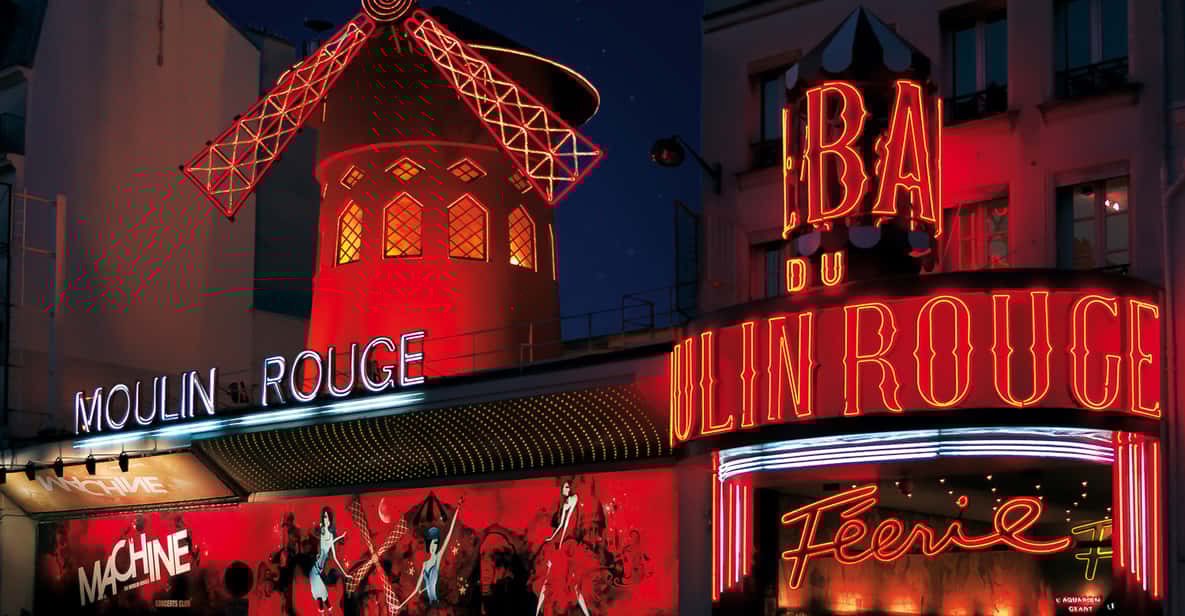 Paris: Moulin Rouge Cabaret Show Ticket with Champagne | GetYourGuide