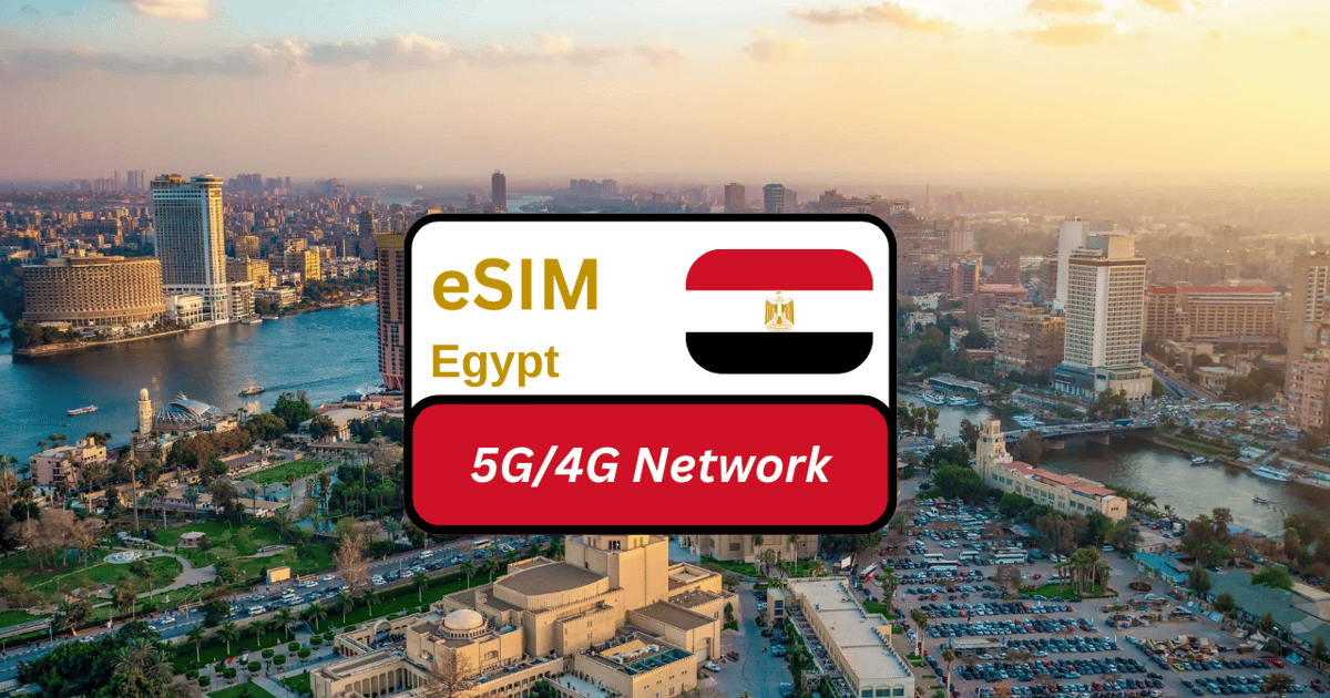 Cairo: Egypt eSIM Data Plans with 1GB to 20GB Option | GetYourGuide