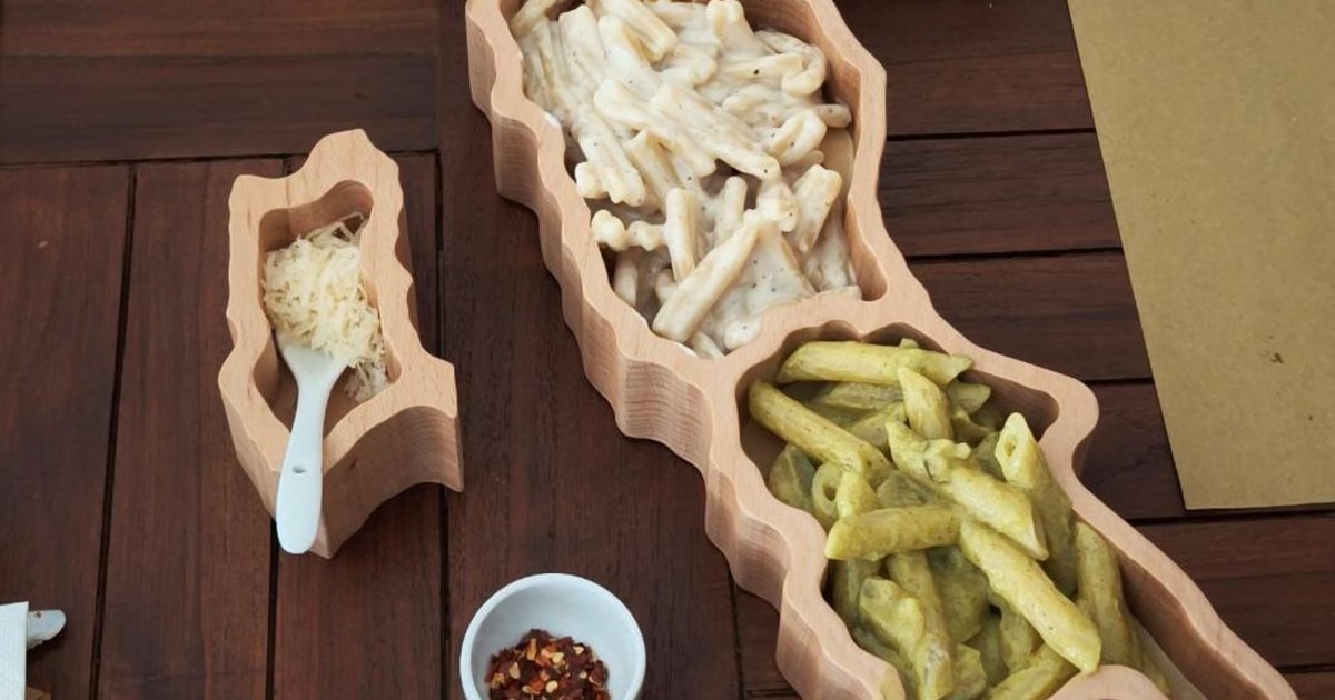 Lecce: Pasta Tasting on a Patented Italy-Shaped Board | GetYourGuide