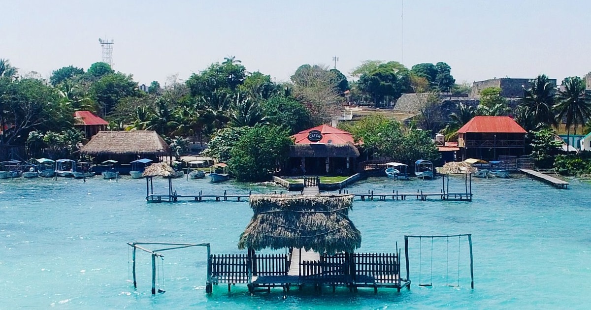 Bacalar: Pontoon Boat Tour of Stunning Lagoon | GetYourGuide