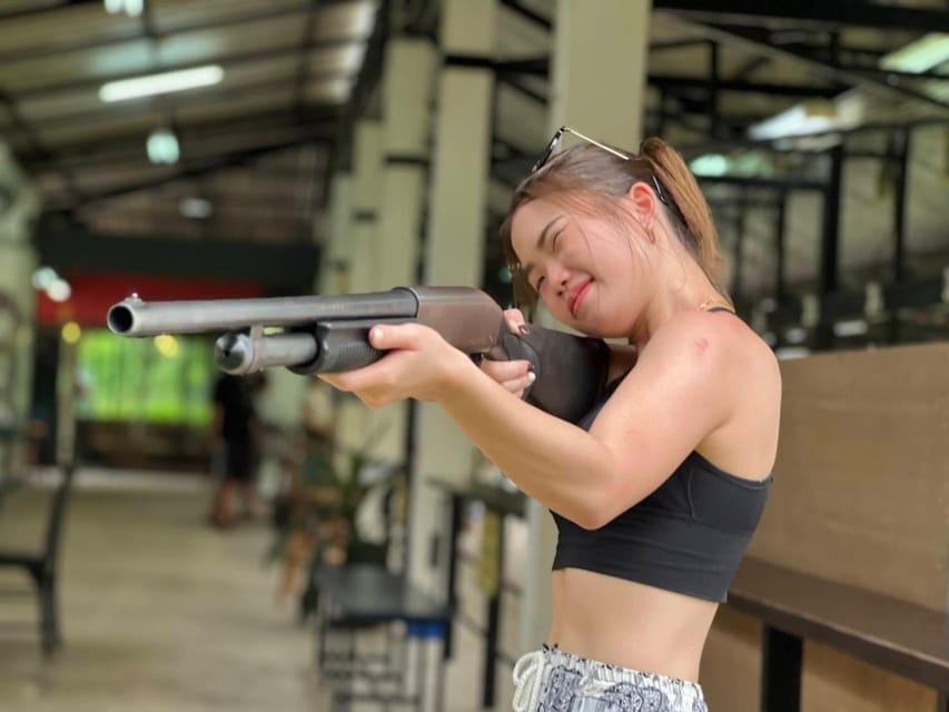 Krabi shgooting Shotgun pump action 10 shots | GetYourGuide