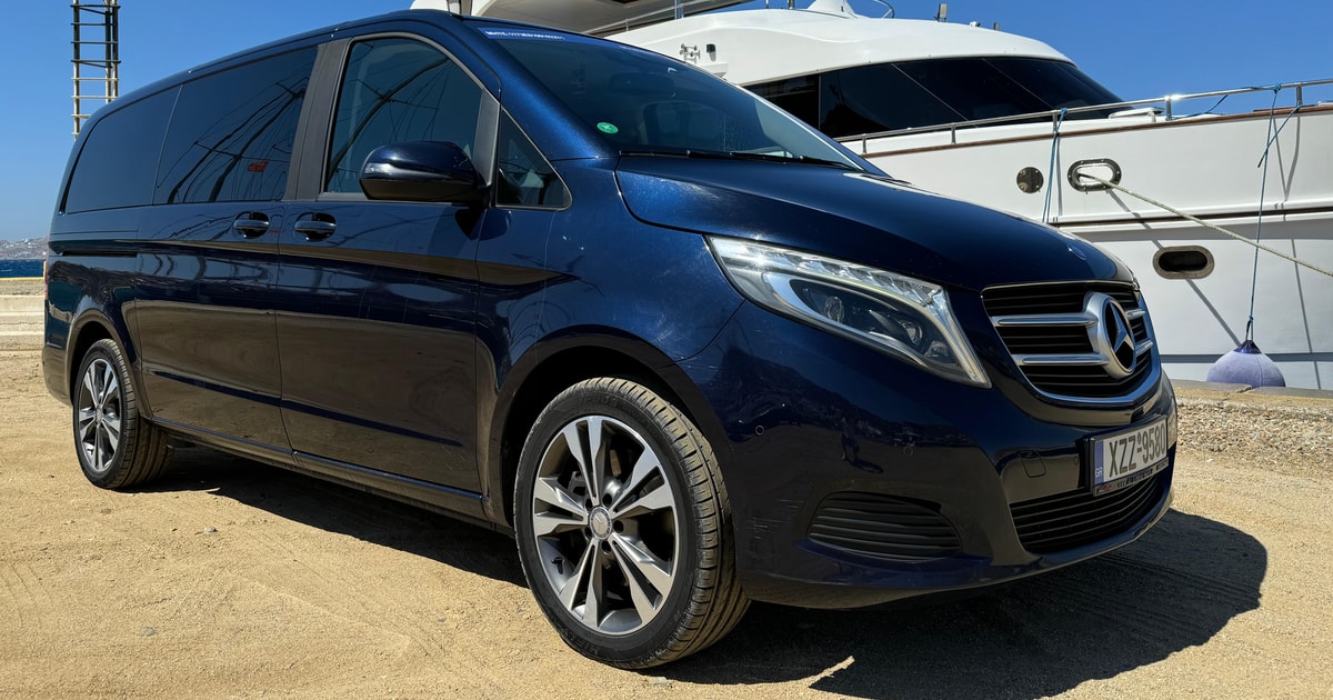 Mykonos Arrivals & Departures & Point To Point -1 WAY | GetYourGuide