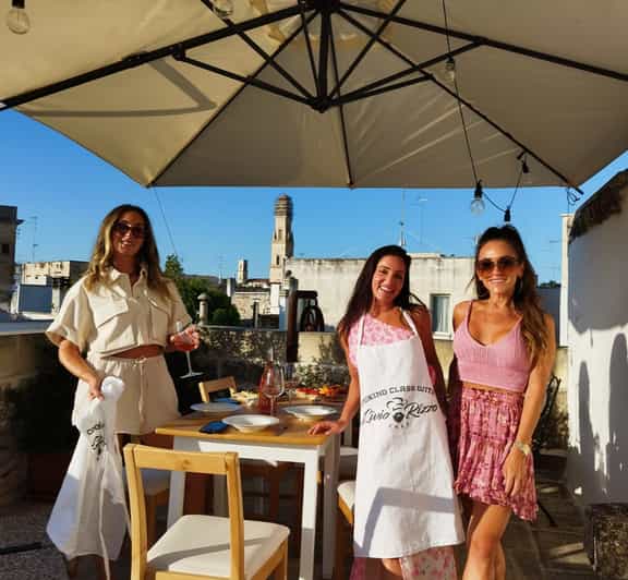 Lecce: Cooking Class over a Gorgeous Terrace, Panoramic View | GetYourGuide