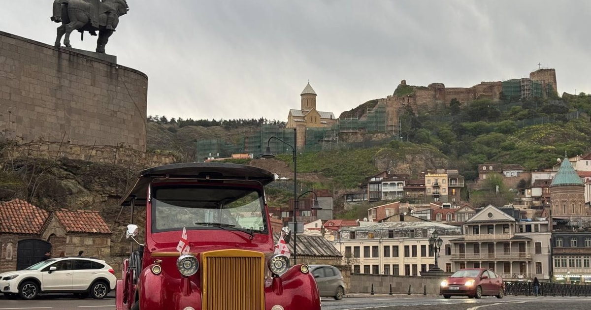 Tbilisi: City Tour by Retro Car and Boat Cruise | GetYourGuide