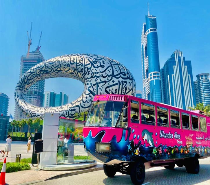 Dubai: Fremtidsmuseum, Dubai Frame, souker og amfibiebus | GetYourGuide