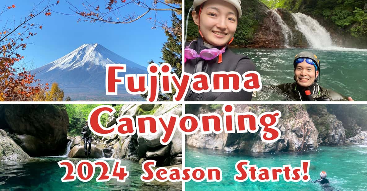 Fun Canyoning Activity at the bottom of Mt. Fuji | GetYourGuide