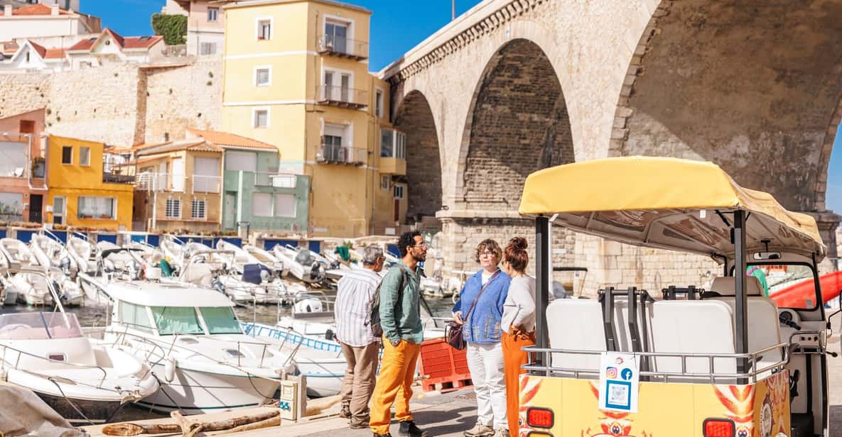 Marseille: Explore the historic Panier district in an electric Tuk Tuk ...