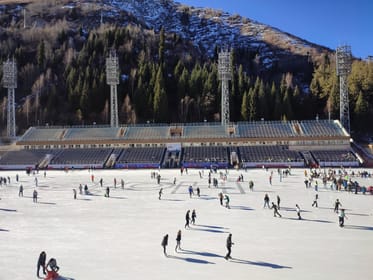 Almaty: Mountain Skating rink Medeu + Ski resort Shymbulak | GetYourGuide