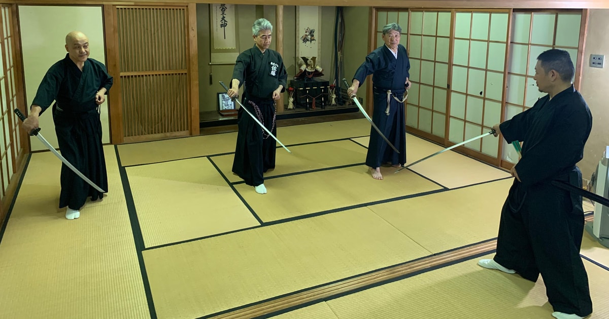 Osaka:Step into the Samurai World: Learn Iaido from a Master | GetYourGuide