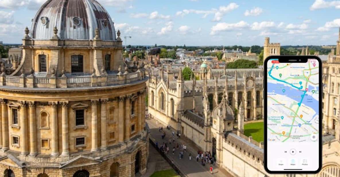 Oxford: Self-guided highlights walking tour with mobile app | GetYourGuide