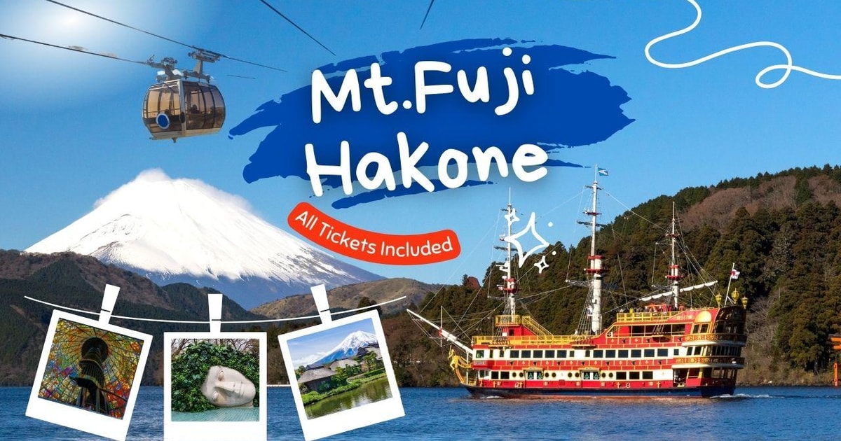 Tokio: Mt.Fuji, Hakone & Openluchtmuseum of Oshino Hakkai | GetYourGuide
