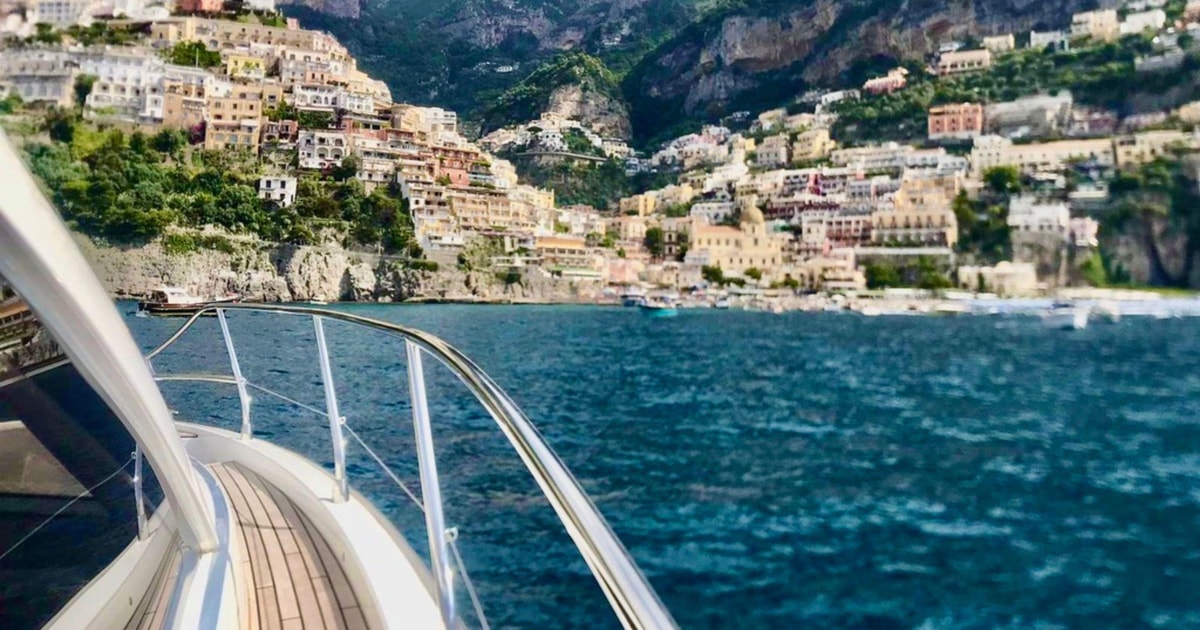 Desde Nápoles: Capri+Positano Tour privado en barco exclusivo ...
