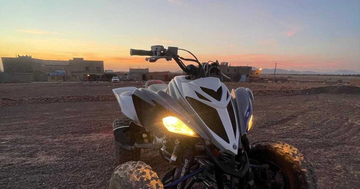 Marrakech: quad raptor 700cc excursies in de woestijn | GetYourGuide