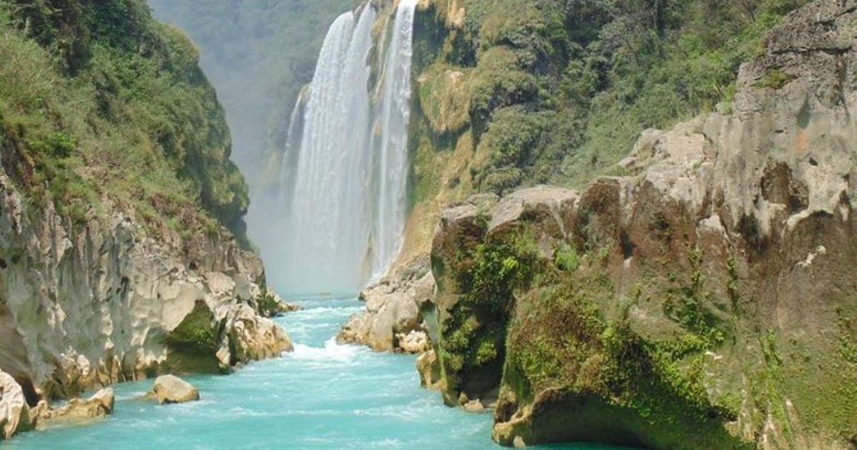 Ciudad Valles: Tamul Waterfall Canoe Ride Experience | GetYourGuide