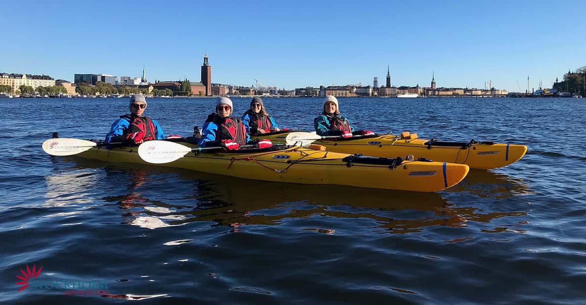Stockholm: Winter City Kayaking Tour | GetYourGuide